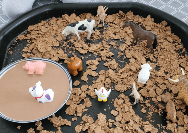 Easy Sensory Tuff Tray Ideas your Toddler will love