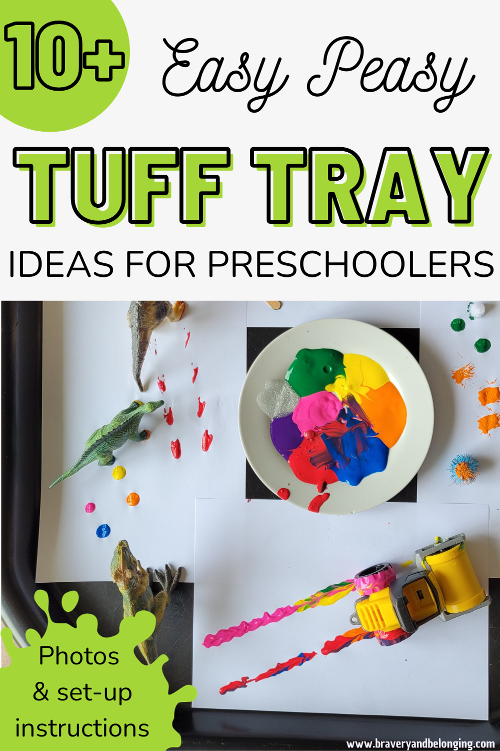 Easy Sensory Tuff Tray Ideas your Toddler will love