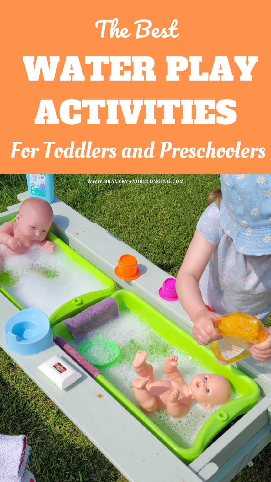 Water Play Activities for Toddlers and Preschoolers: Fun, Easy and Low-Prep
