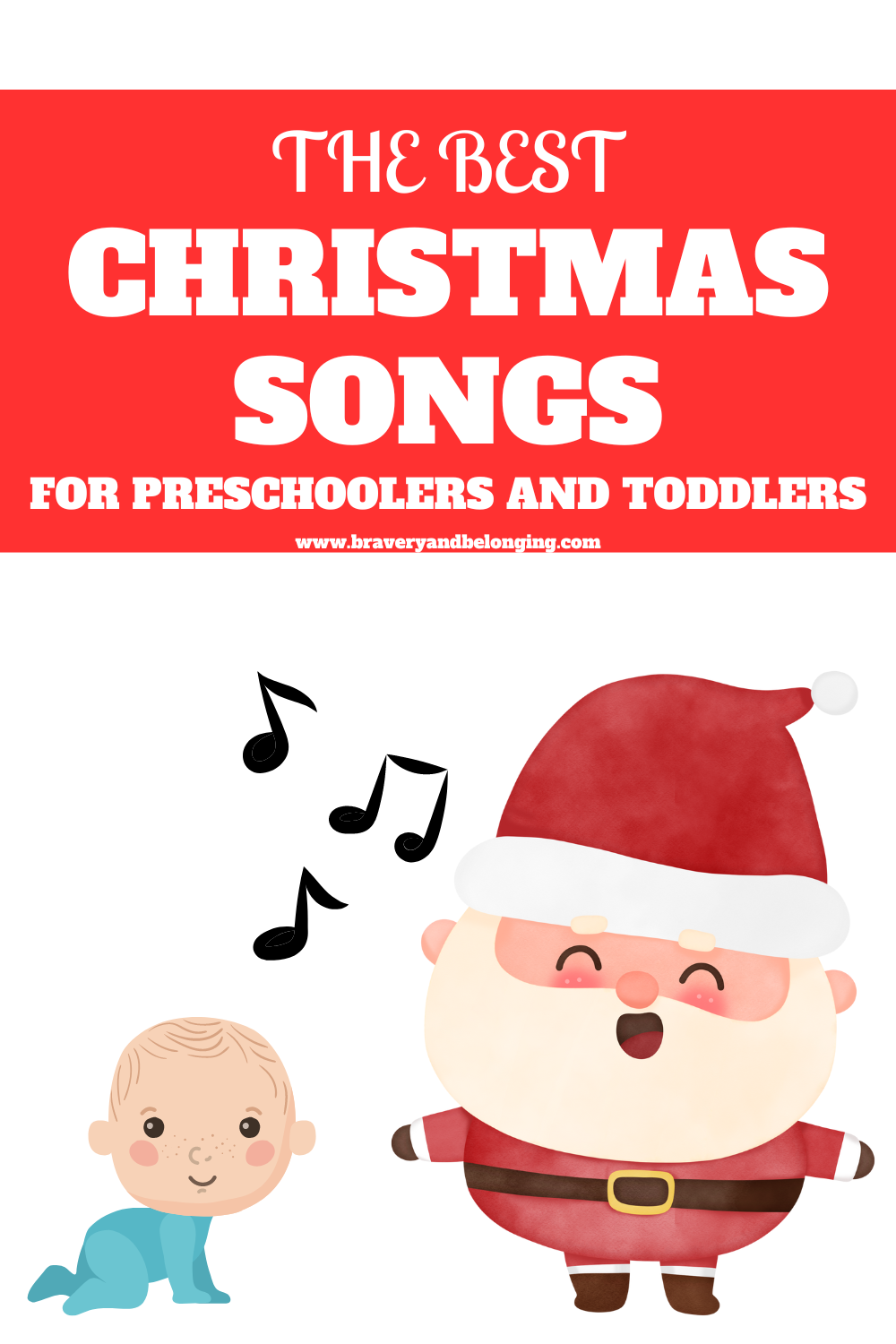 The Best Christmas Songs For Preschoolers and Toddlers (Santa songs ...