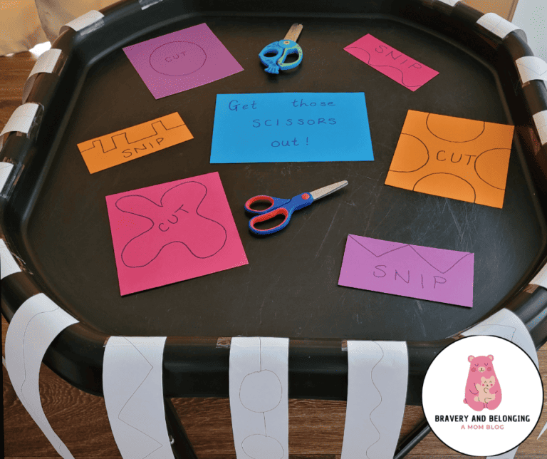 Fine Motor Skills Tuff Tray Ideas for Preschoolers