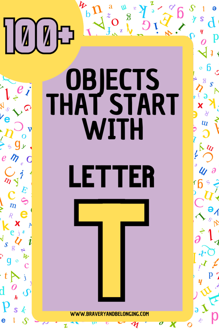 Things that Start with a T (210+ Ideas)
