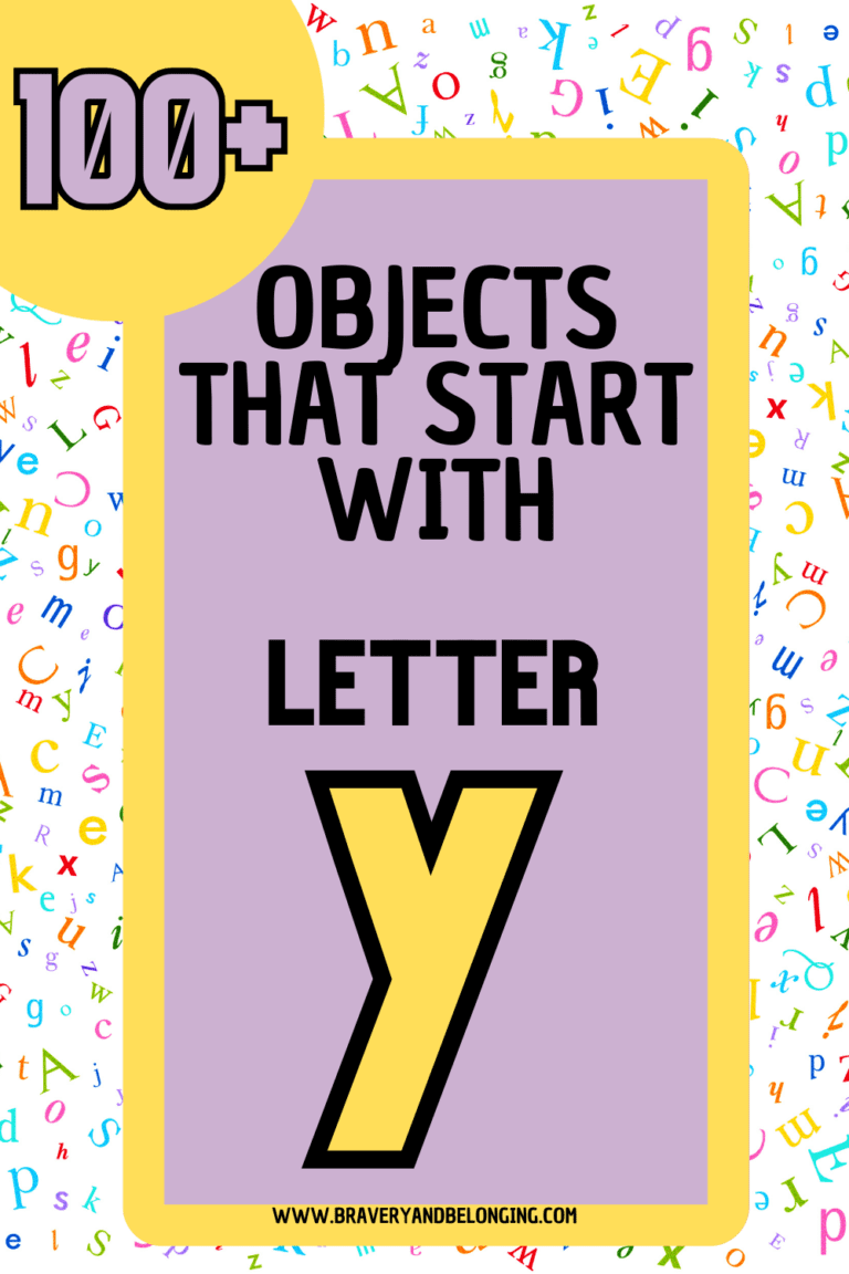 Things that Start with a Y (100+ Ideas)