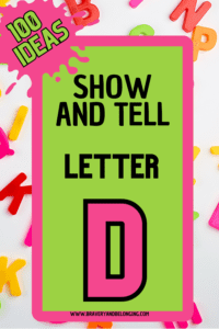 Objects That Start With The Letter D (100+ Ideas)
