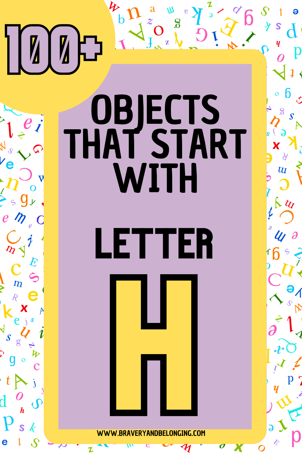 Things that Start with a H (130+ Ideas)