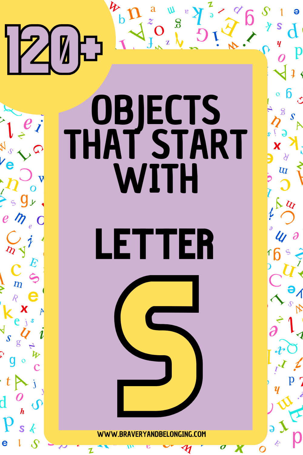 Objects That Start with S (120+ Ideas)
