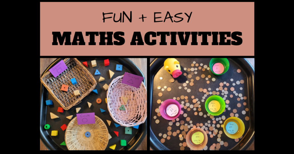 10 Best Maths Tuff Tray Ideas (Preschool, EYFS, and Beyond!)