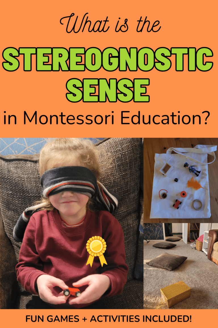 What is the Stereognostic Sense in Montessori? (Activities Included)