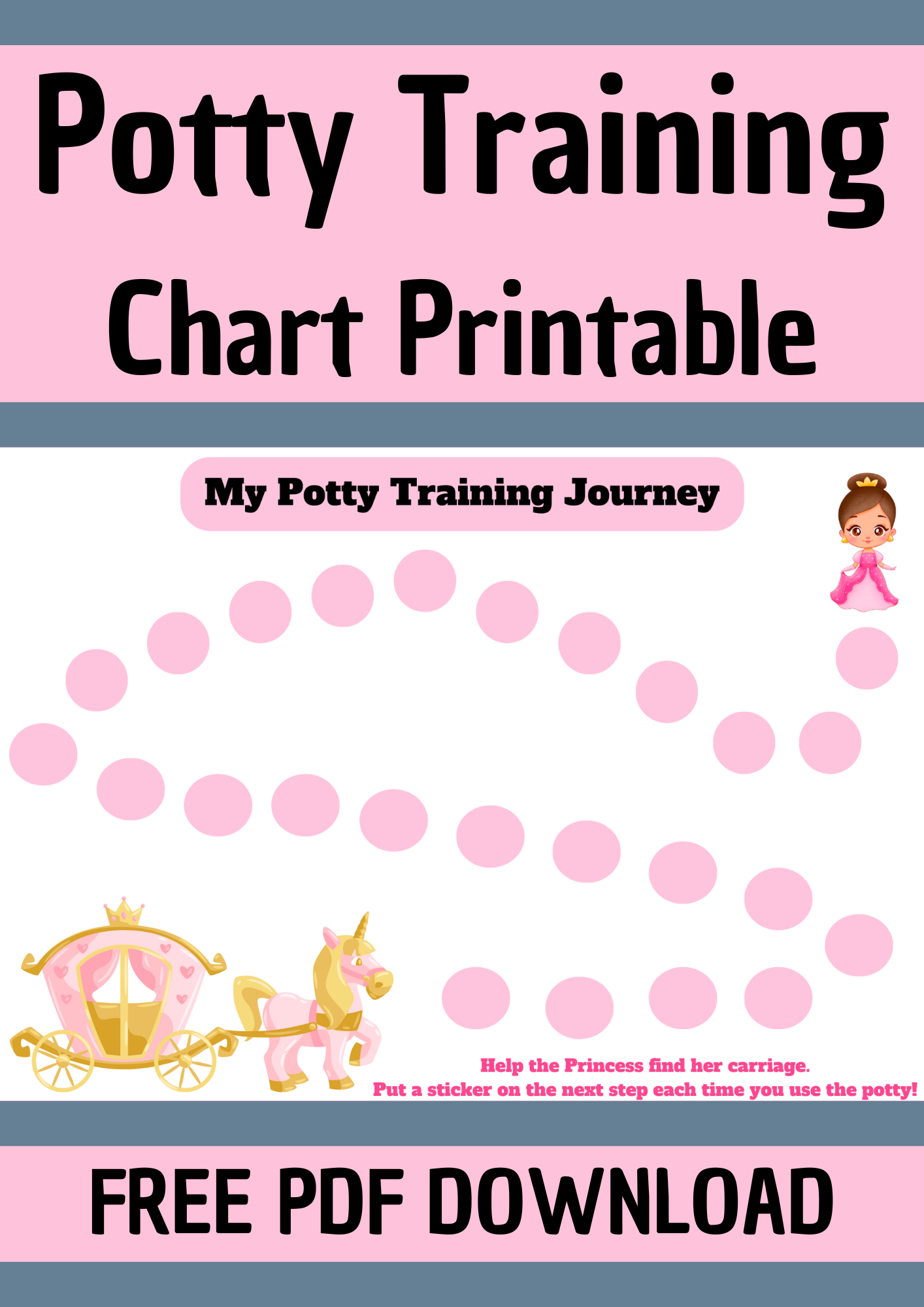 FREE Printable Potty Training Charts & Easy Reward Ideas