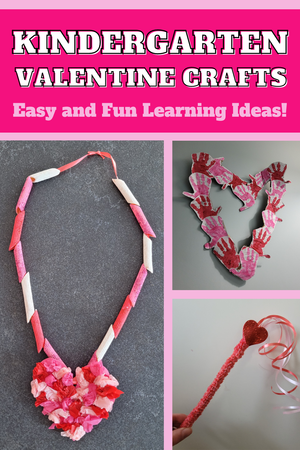 Valentines Day Kindergarten : Easy Peasy Valentine Crafts & Activities