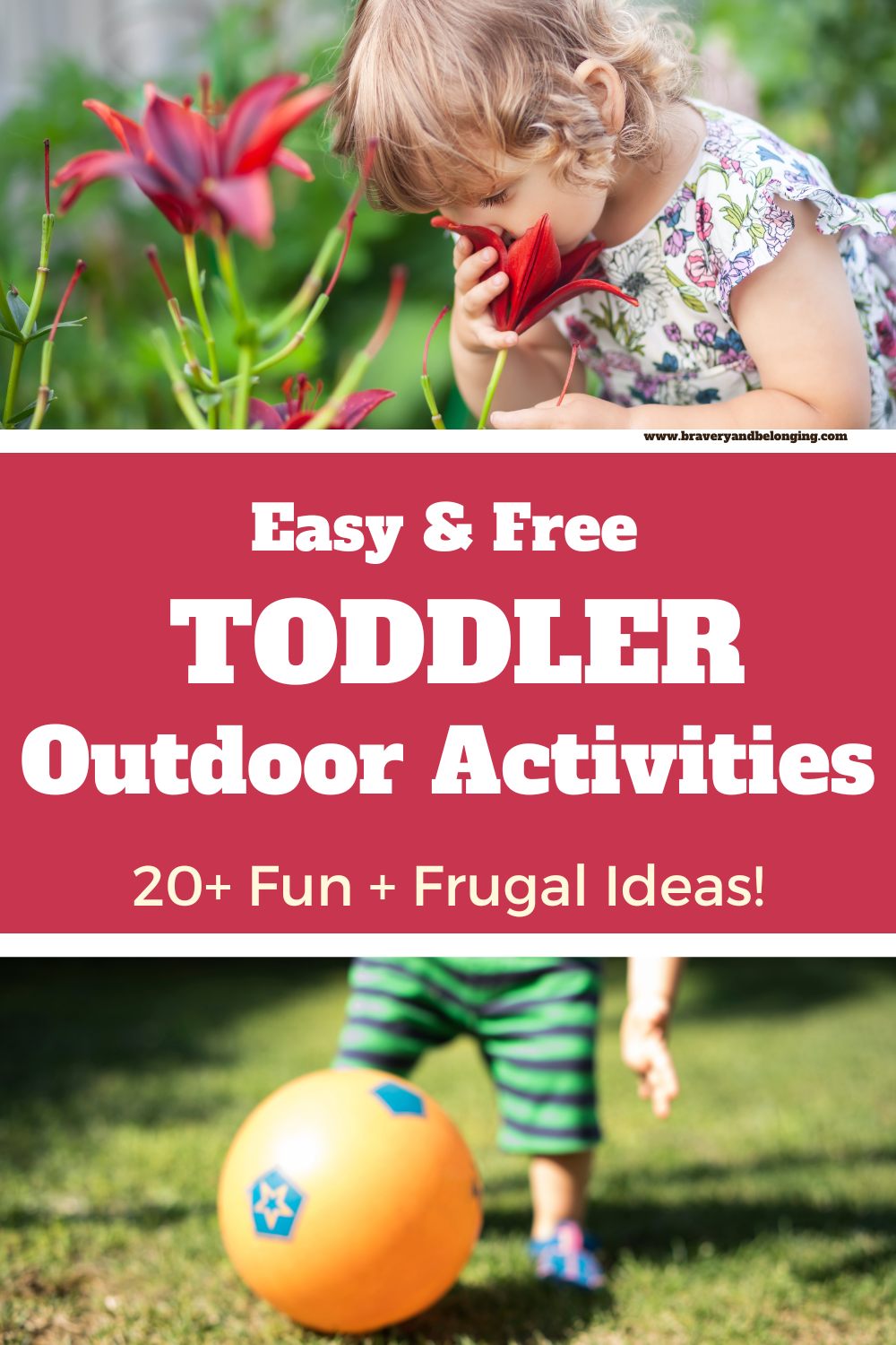 20+ Easy & Fun Outdoor Activities for Toddlers