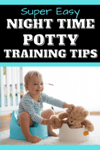 Night Time Potty Training Tips From a Mom of Two