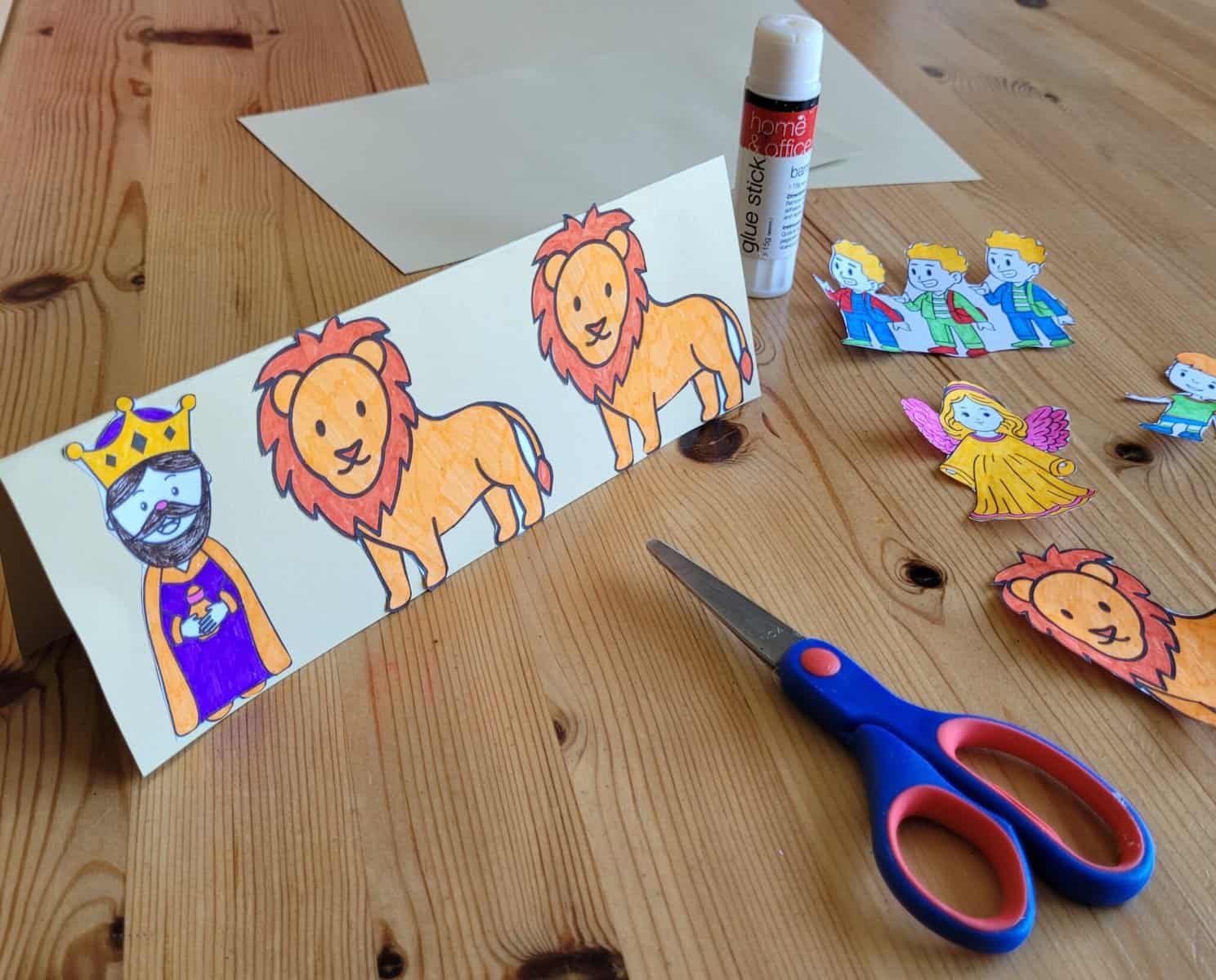Daniel and the Lions Den Craft