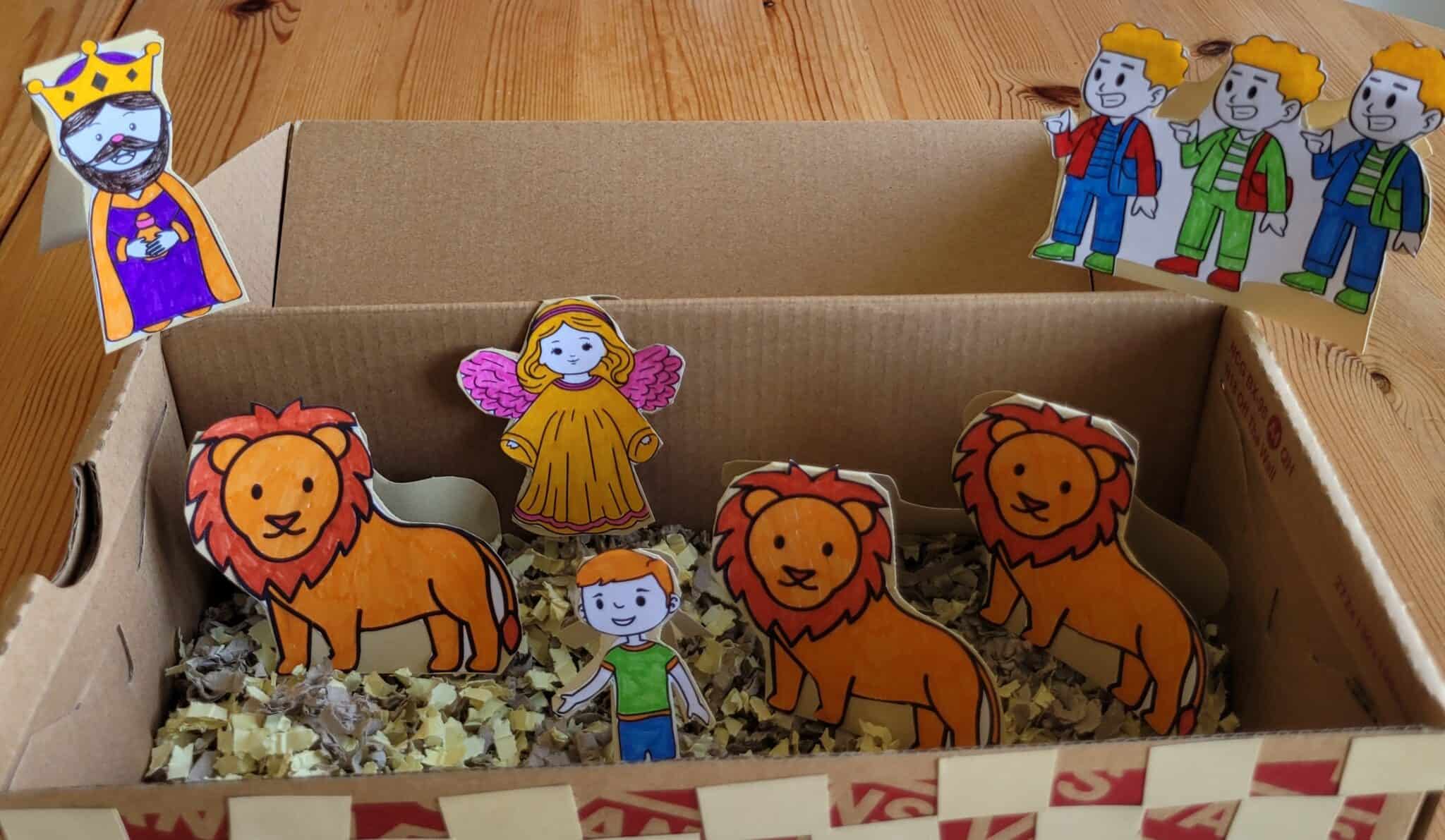 Daniel and the Lions Den Sunday School Lesson [Free Resources]