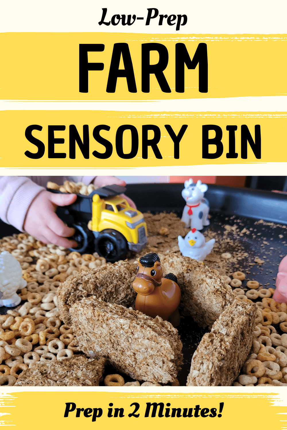 Farm Sensory Bin Ideas for Toddlers and Preschoolers
