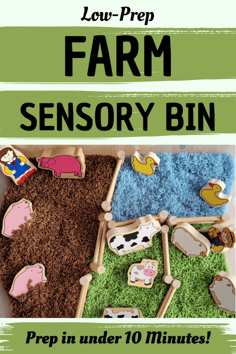 Farm Sensory Bin Ideas for Toddlers and Preschoolers