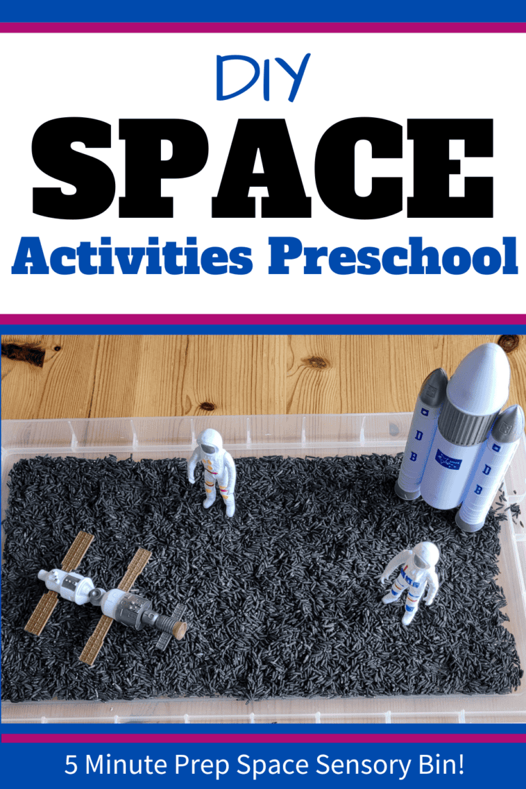 7 Super Simple Space Sensory Bin Ideas Your Kids Will Love!