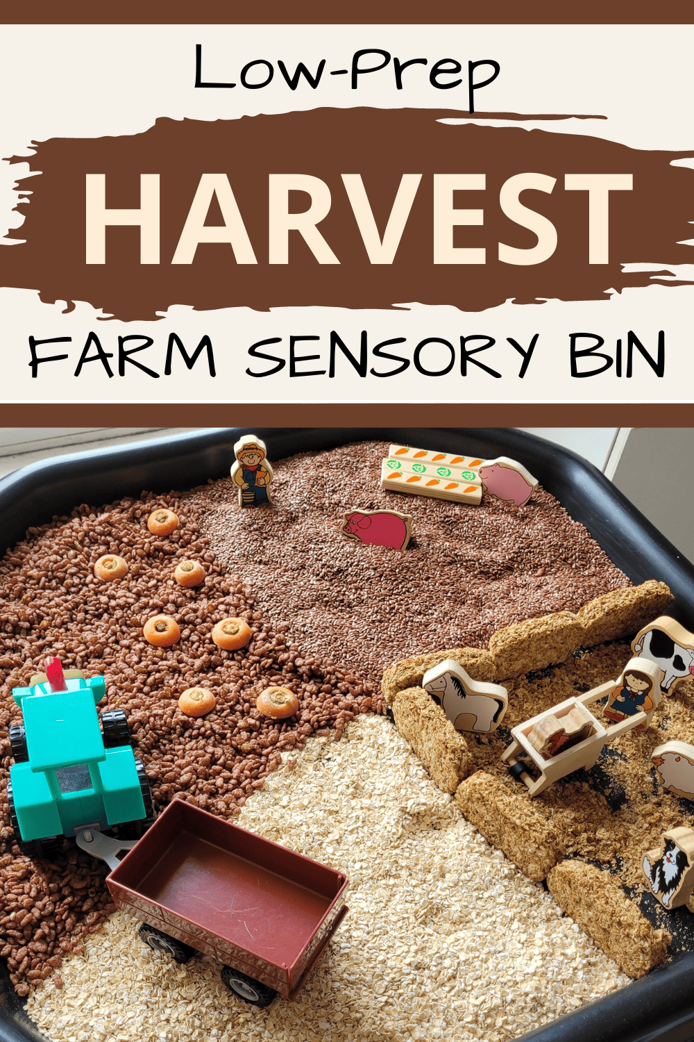Farm Sensory Bin Ideas for Toddlers and Preschoolers