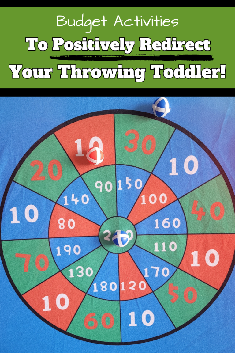 15+ Easy Toddler Throwing Activities to get that urge out of their system!