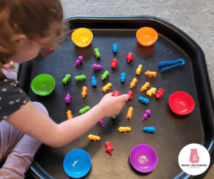 Fine Motor Skills Tuff Tray Ideas for Preschoolers