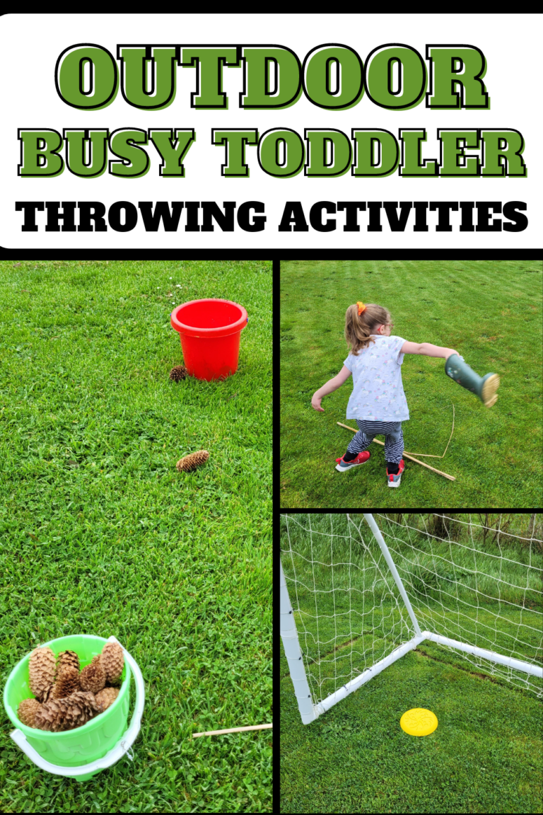15+ Easy Toddler Throwing Activities to get that urge out of their system!