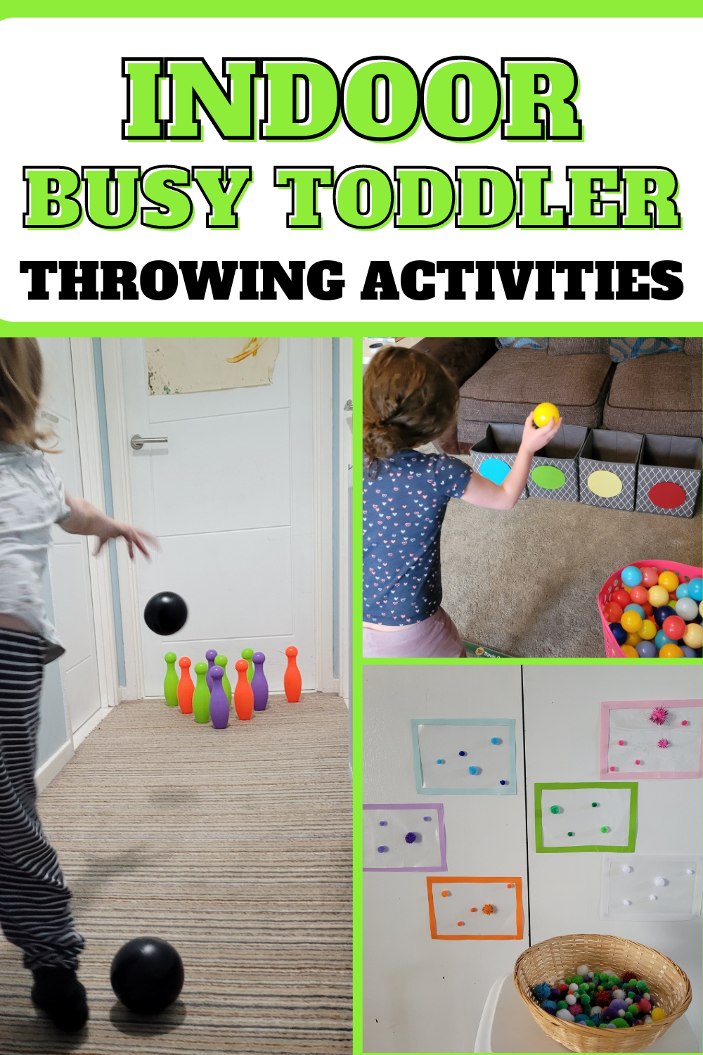 15+ Easy Toddler Throwing Activities to get that urge out of their system!
