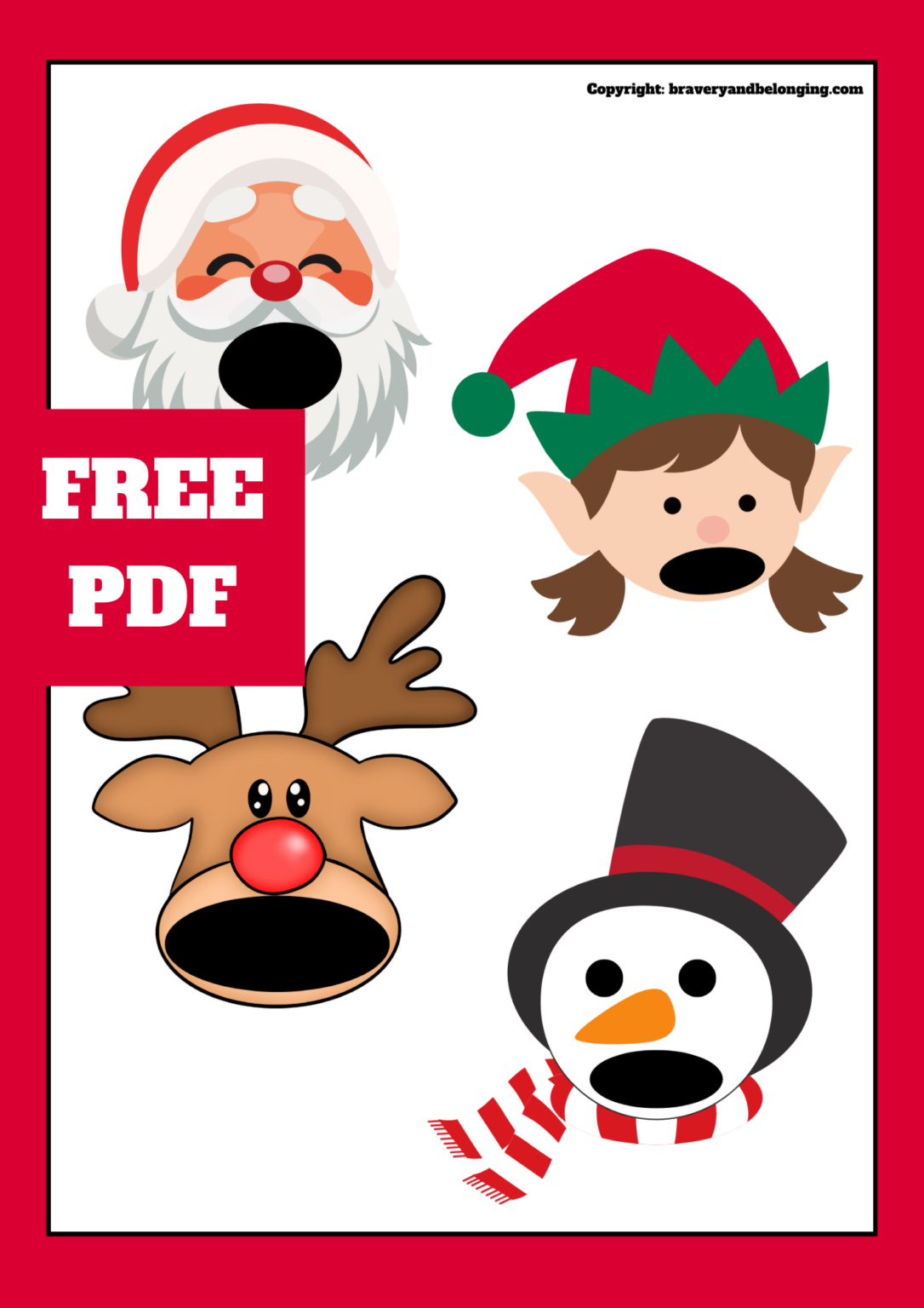 Feed Santa & his Friends Christmas Sensory Bin