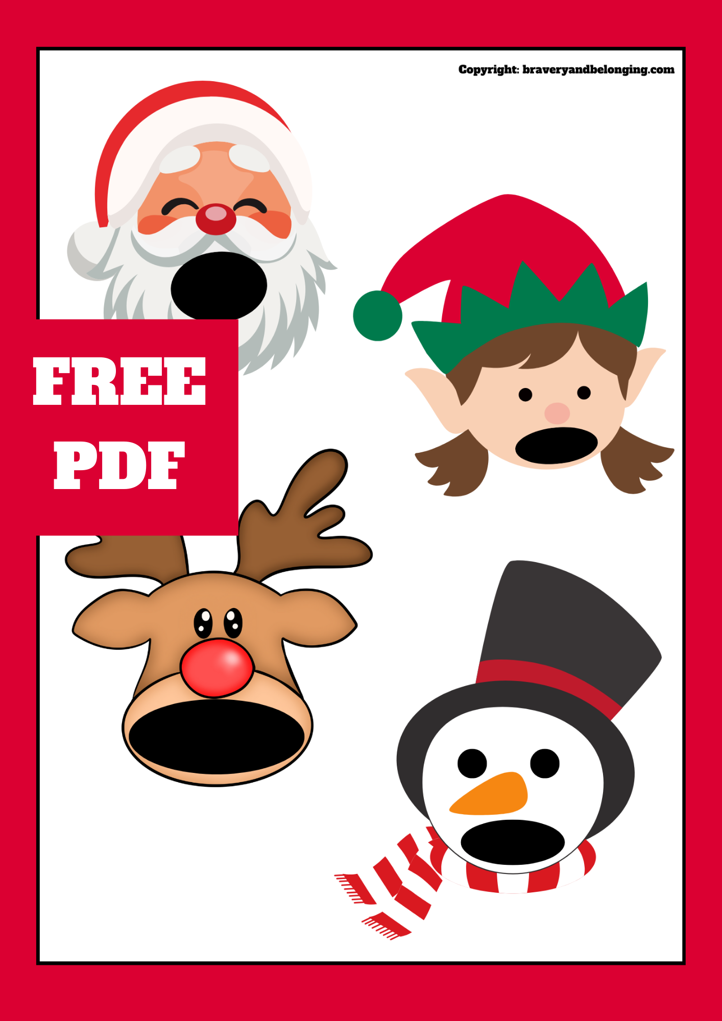 Feed Santa & his Friends Christmas Sensory Bin