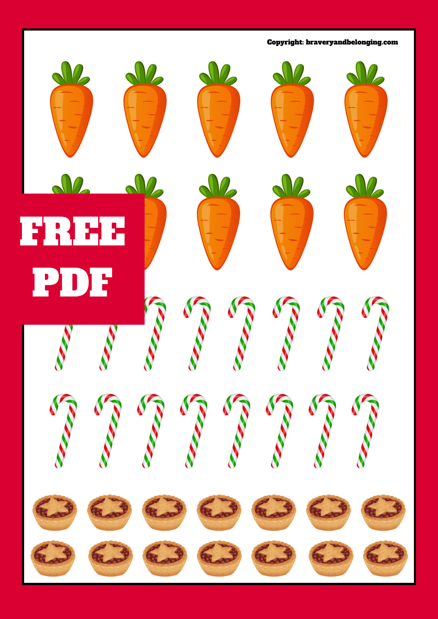 Feed Santa & his Friends Christmas Sensory Bin