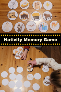 Free Printable Nativity Games for Kids: Nativity Snap & Memory Game Cards
