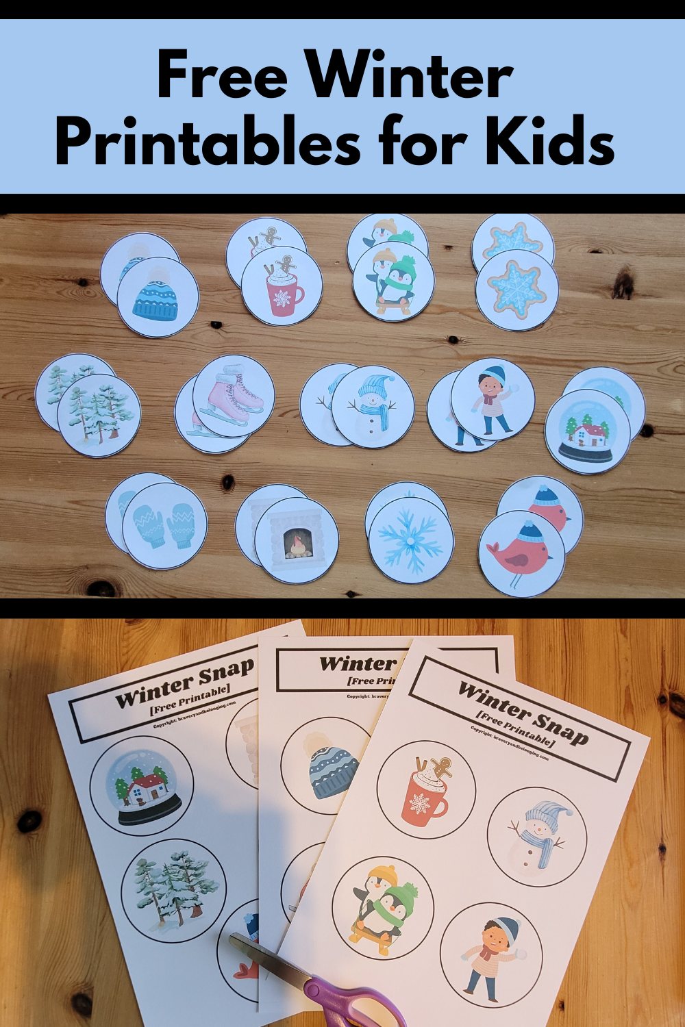 FREE Winter Printables for Kids!