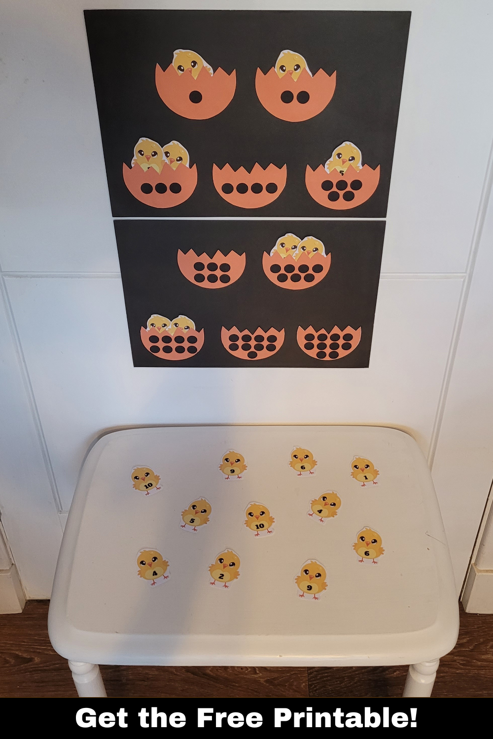 Spring Counting Preschool Activity [FREE Printable]