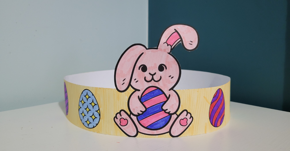 Easter Crown Printable Template