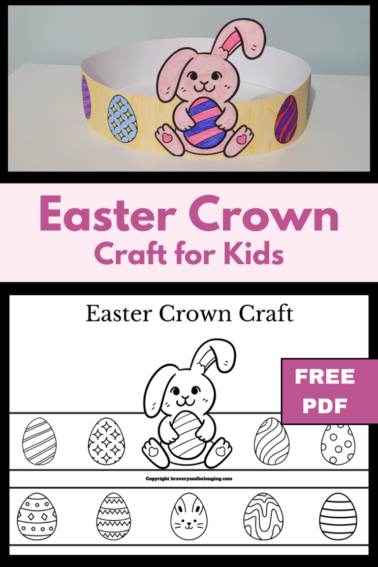 Easter Crown Printable Template