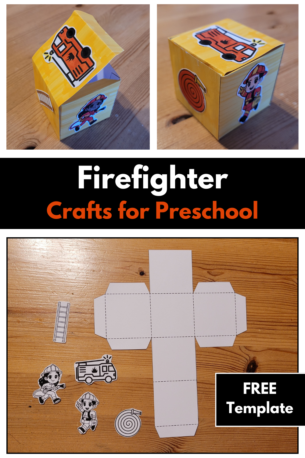 Community Helpers Firefighter Craft