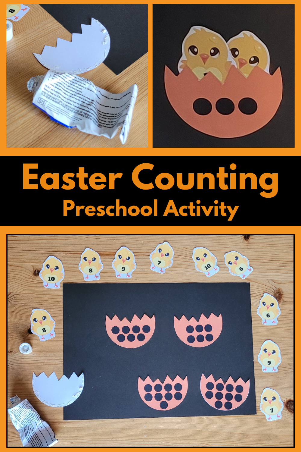 Spring Counting Preschool Activity [FREE Printable]