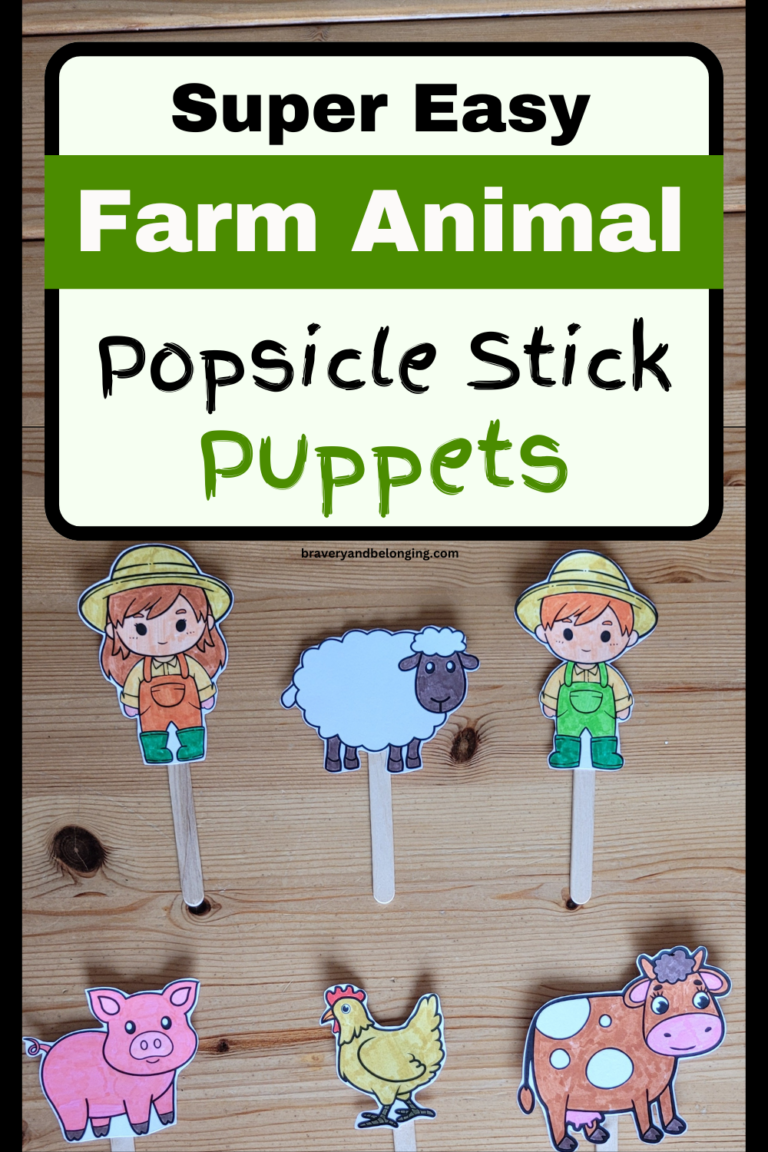 Farm Puppets Free Printable Craft