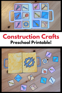 FREE Construction Tool Box Craft Printable