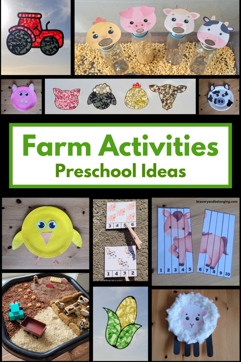 10+ Farm Activities Preschool Kids will LOVE!