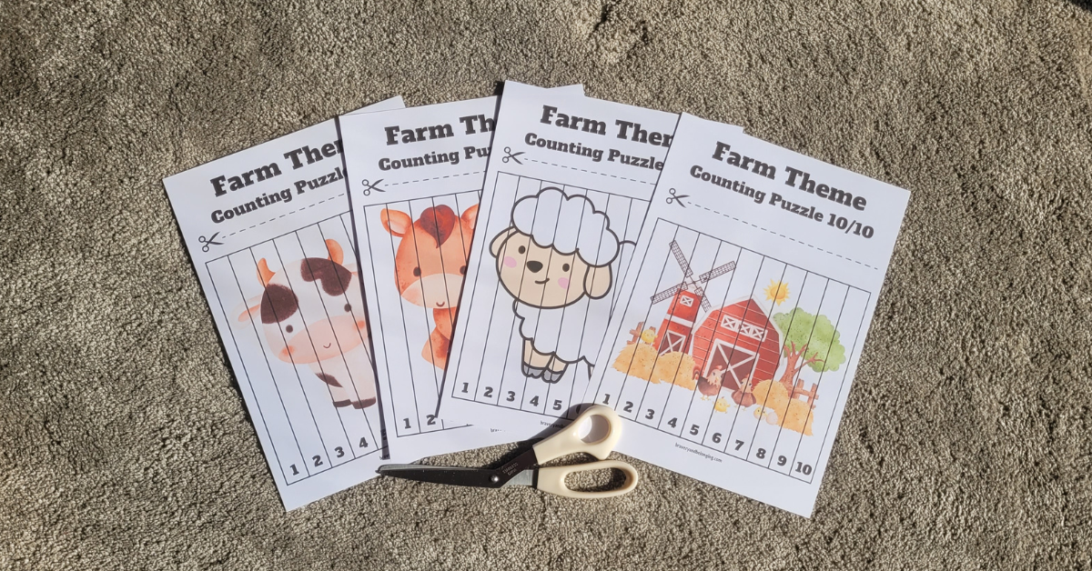10 Free Farm Puzzles [PDF Download]
