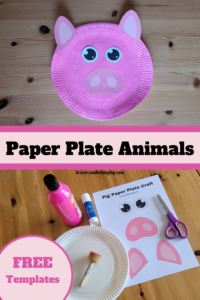 Farm Animals Paper Plate Crafts for Kids [With FREE Templates]