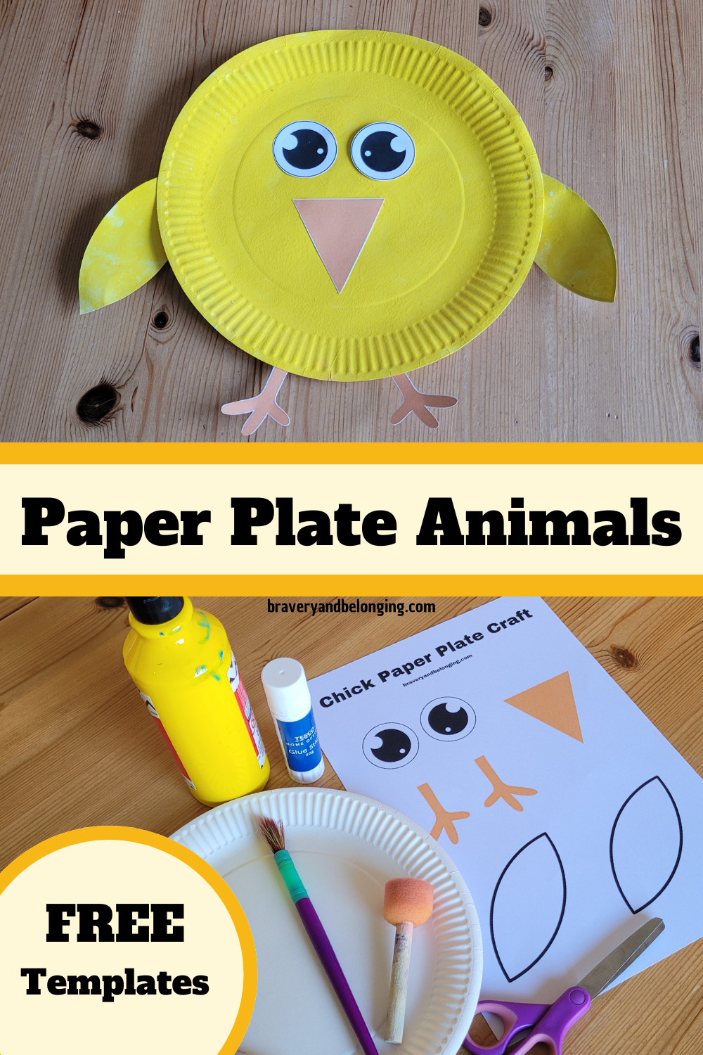 Farm Animals Paper Plate Crafts for Kids [With FREE Templates]