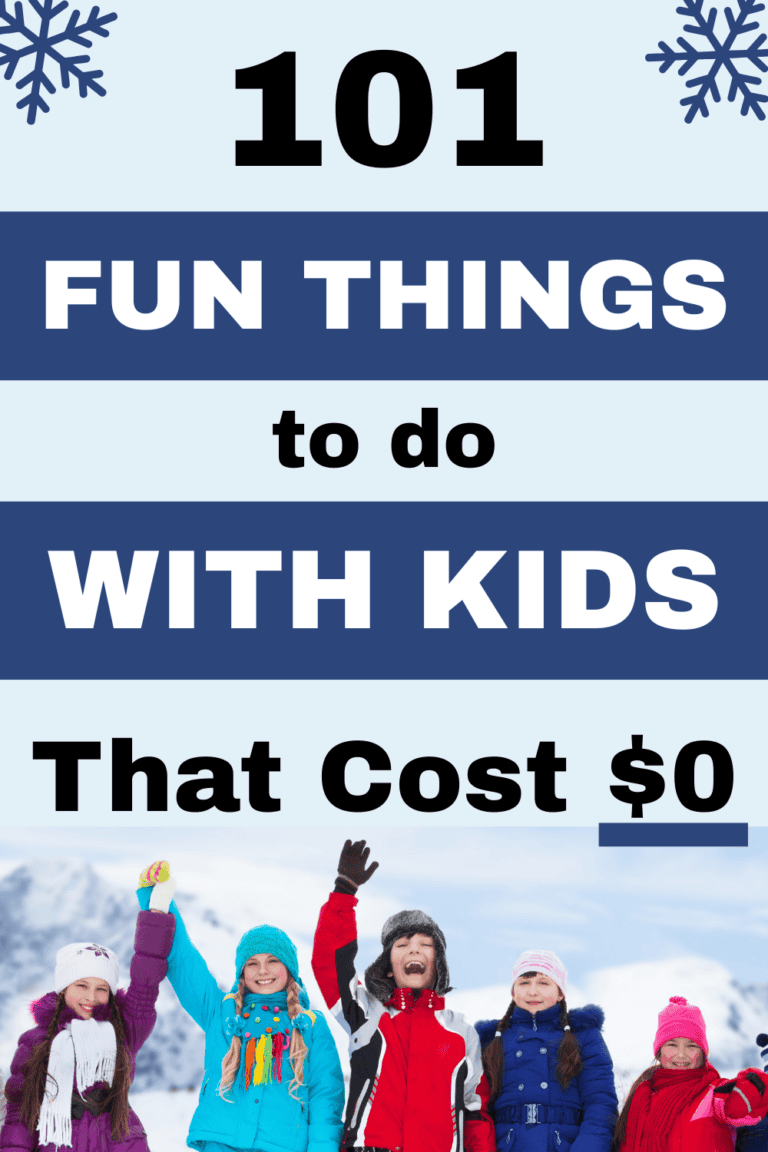 100+ FREE Winter Activities for Kids