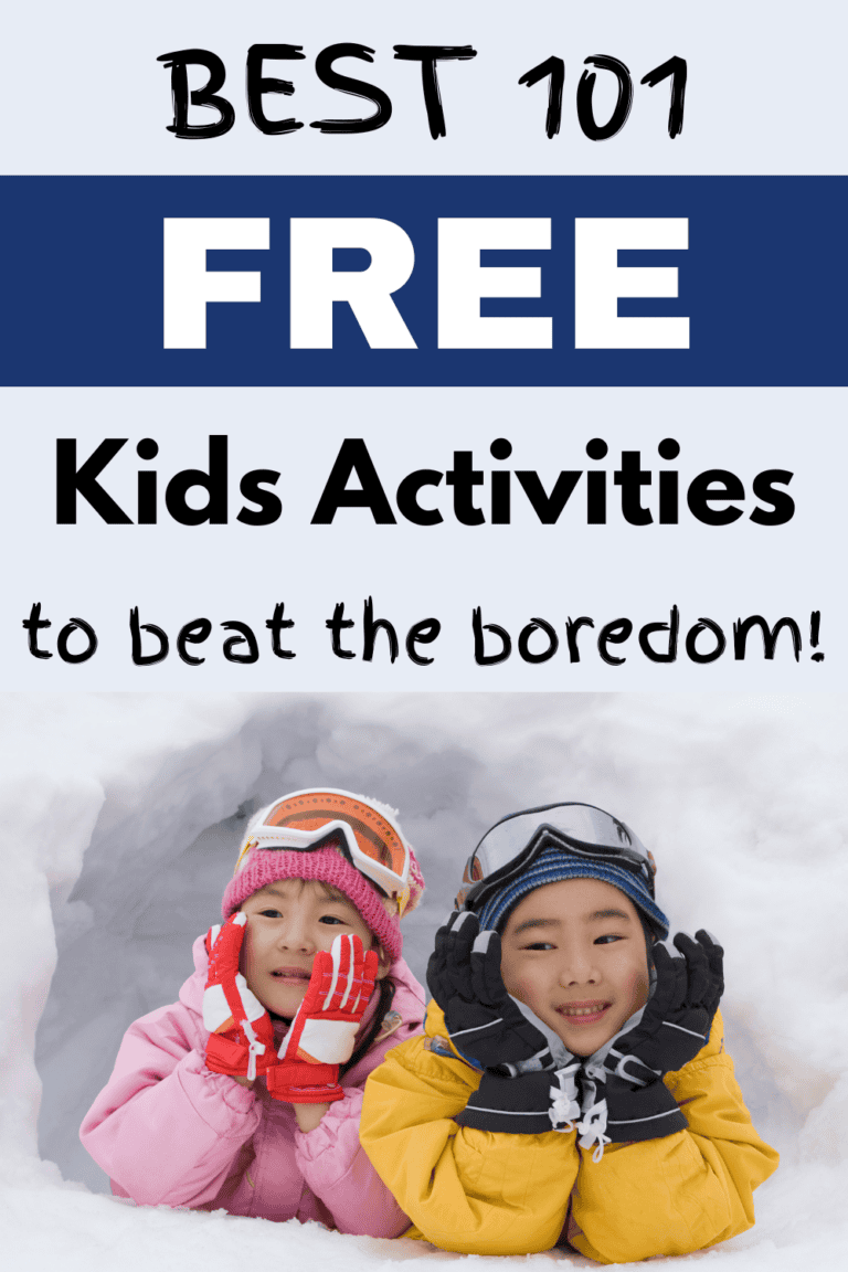 100+ FREE Winter Activities for Kids